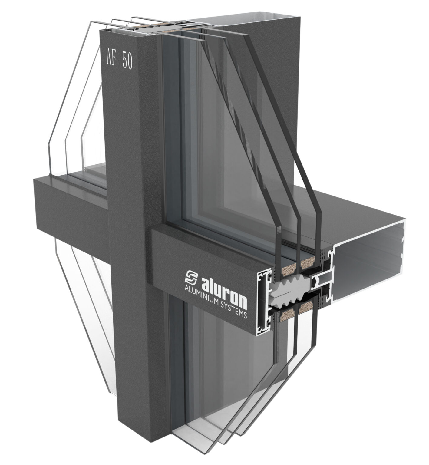 Monolith: ALURON FASADA AF 50 profile
